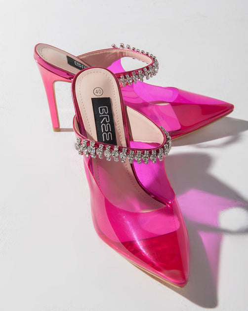 Transparent Mules - Sandals - Pink – BREE Official